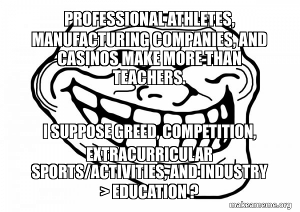 Professional athletes, manufacturing companies, and casinos make more ...
