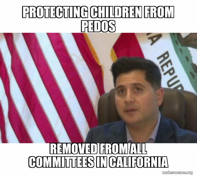 PROTECTING CHILDREN FROM PEDOS REMOVED FROM ALL COMMITTEES IN ...