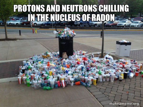 protons and neutrons chilling in the nucleus of radon - Canadian ...