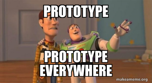 Prototype Prototype everywhere - Buzz and Woody (Toy Story) Meme Meme ...