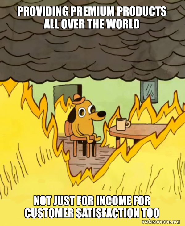 Providing premium products all over the world Not just for income for ...