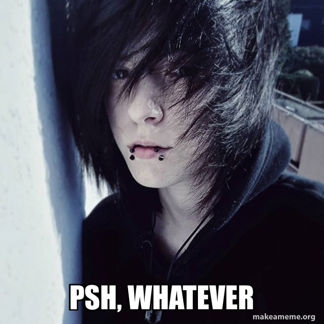 Psh, whatever Meme Generator
