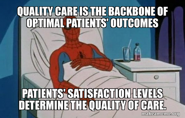 Quality care is the backbone of optimal patients' outcomes Patients ...