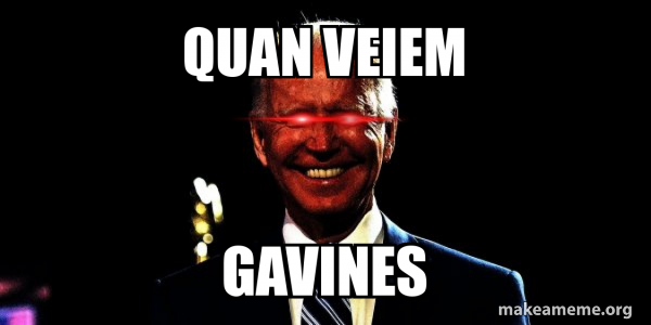 quan veiem gavines - Dark Brandon Meme Generator