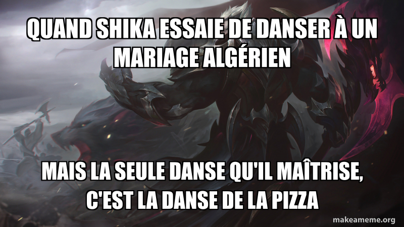 Quand Shika essaie de danser à un mariage algérien Mais la seule danse ...