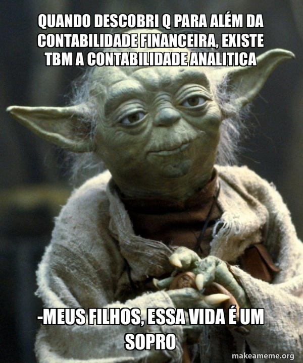 QUANDO DESCOBRI Q PARA ALÉM DA CONTABILIDADE FINANCEIRA, EXISTE TBM A ...