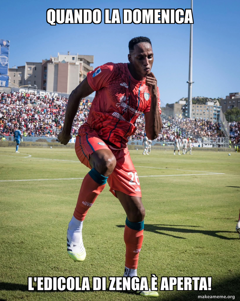 Quando la domenica L'edicola di zenga è aperta! Meme Generator