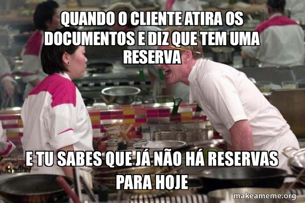 QUANDO O CLIENTE ATIRA OS DOCUMENTOS E DIZ QUE TEM UMA RESERVA E TU ...