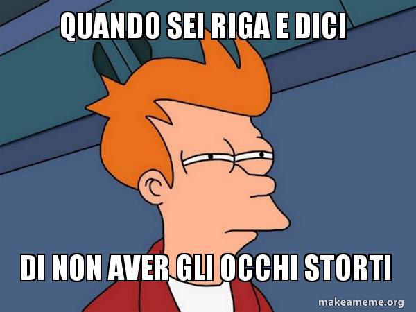 Meme Occhi Strabici