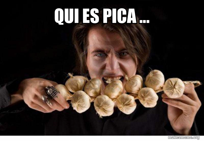 Qui es pica ... Meme Generator