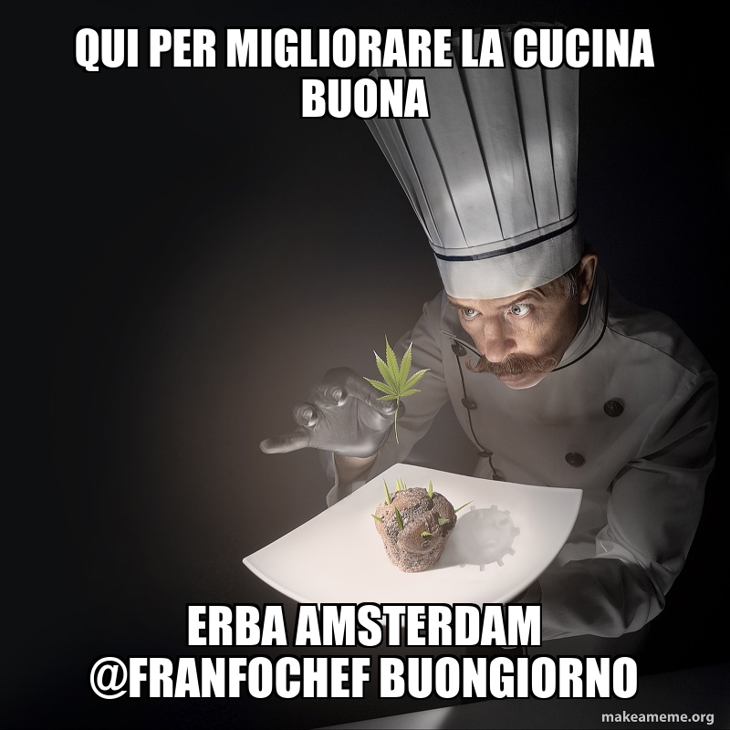 Qui per migliorare la cucina buona Erba Amsterdam @FranfoChef ...
