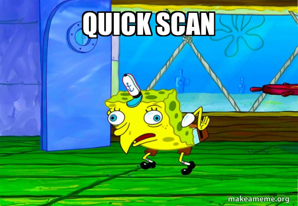 QuIck Scan - Mocking SpongeBob Meme Generator