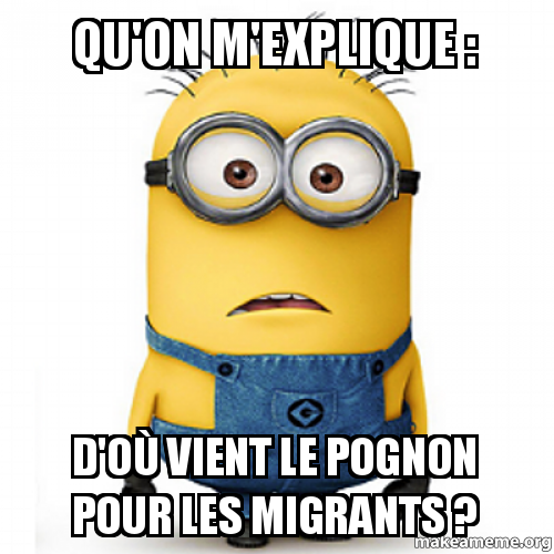 Qu'on m'explique : D'oÃ¹ vient le pognon pour les migrants ? - pognon ...