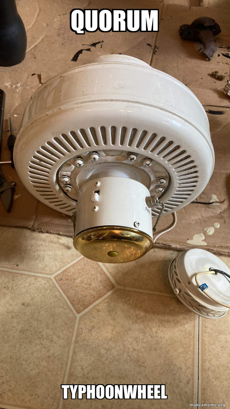 Quorum Typhoonwheel Meme Generator