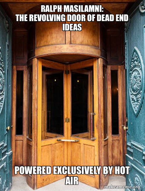 ralph masilamni: the revolving door of dead end ideas powered ...