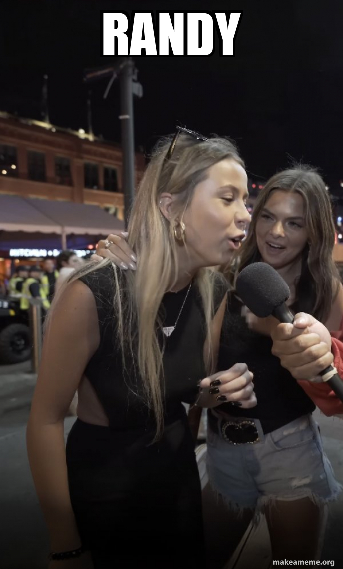 Randy - Hawk Tuah Meme Generator