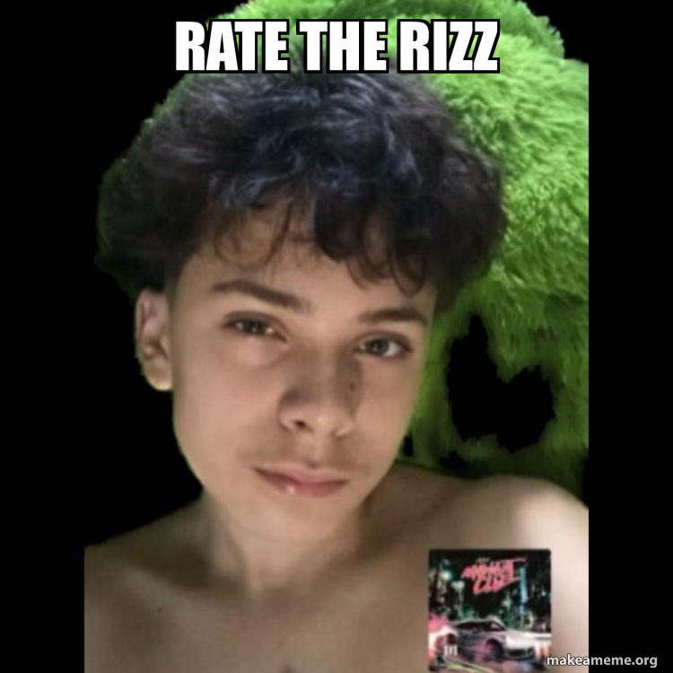 Rate the rizz Meme Generator