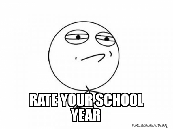 Rate your school year - Challenge Acccepted Meme Generator