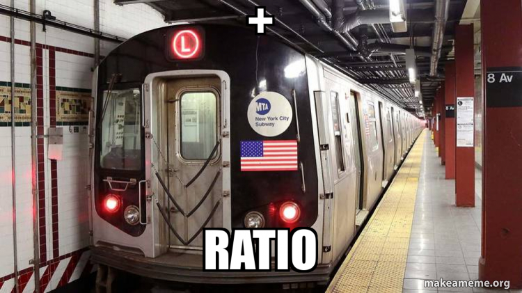 + Ratio Meme Generator