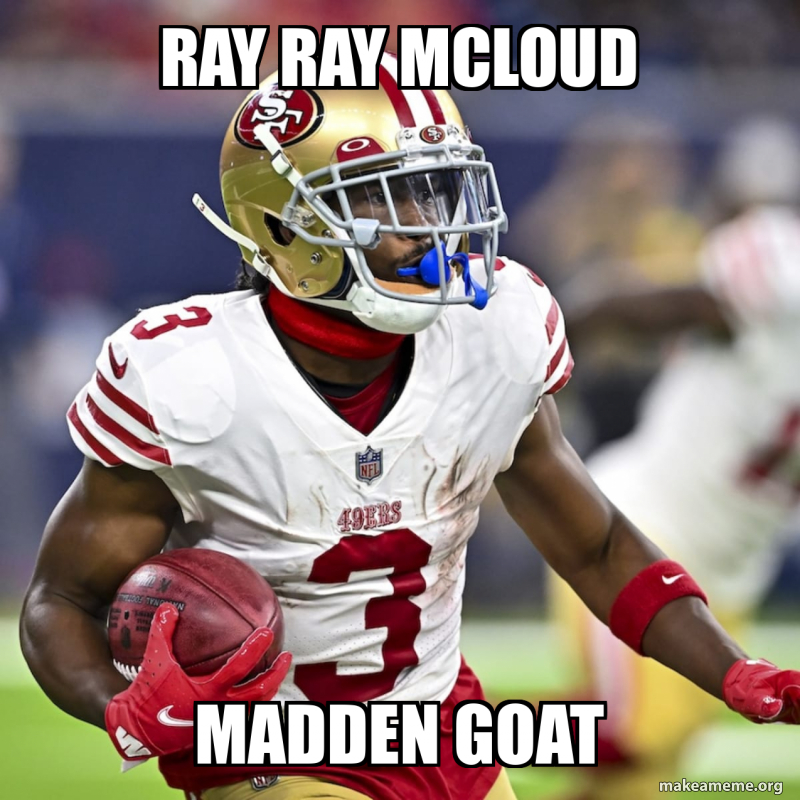 Ray ray mcloud Madden goat Meme Generator
