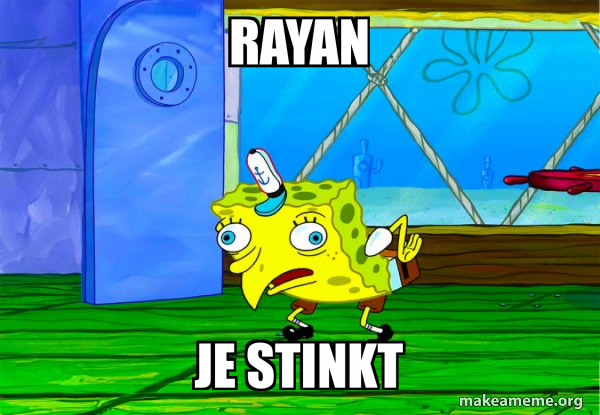 RaYaN Je StInKt - Mocking SpongeBob Meme Generator