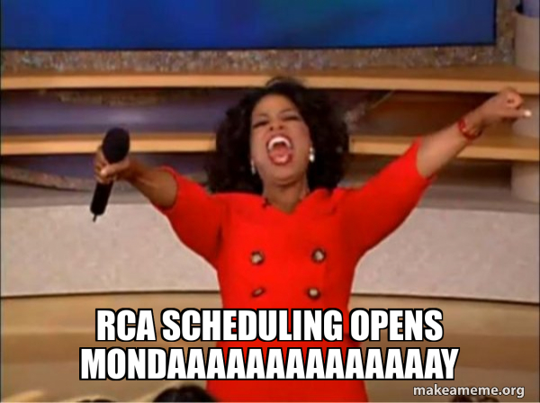 RCA SCHEDULING OPENS MONDAAAAAAAAAAAAAAY - Oprah Winfrey - You Get a ...