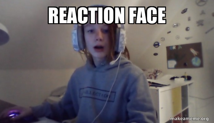 Reaction face Meme Generator