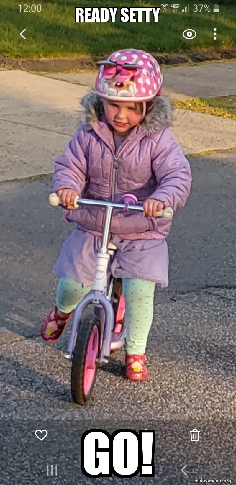 Ready setty Go! Meme Generator