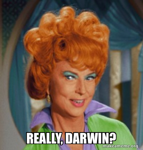 Really, darwin? Meme Generator