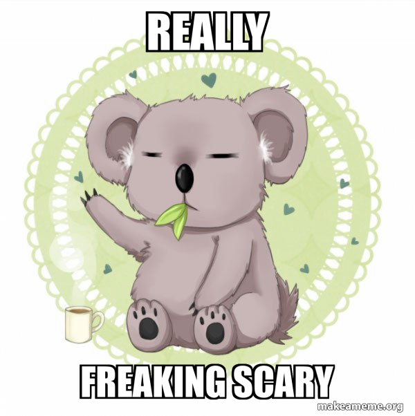 Really Freaking scary - Aussie Koala doing the night shift Meme Generator
