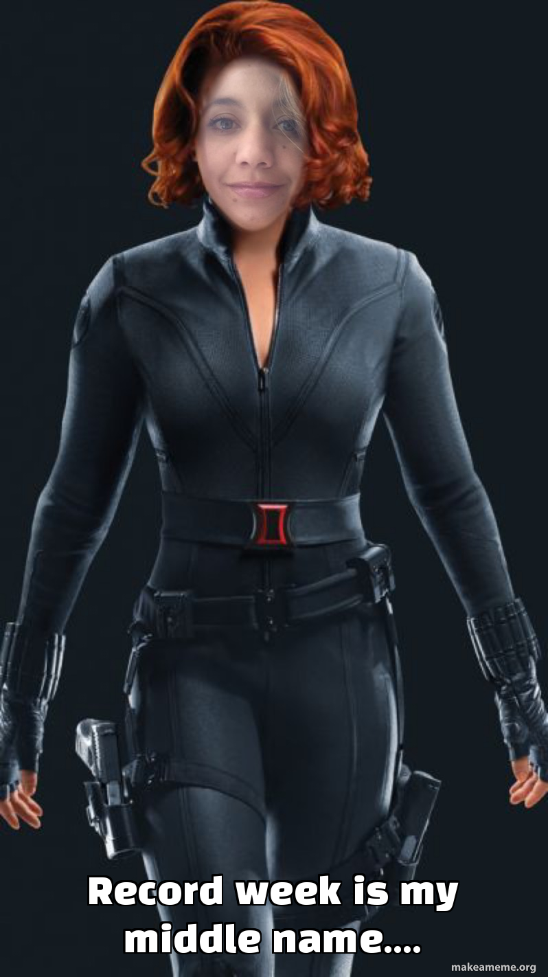 Record week is my middle name.... Meme Generator