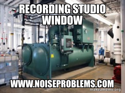 Recording studio window www.noiseproblems.com - Recording studio window ...
