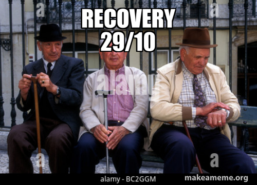 RECOVERY 29/10 Meme Generator