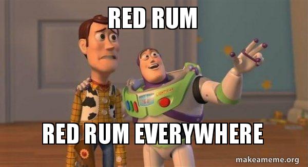 RED RUM RED RUM EVERYWHERE - Buzz and Woody (Toy Story) Meme Meme Generator