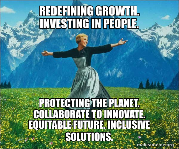 Redefining Growth. Investing in People. Protecting the Planet ...
