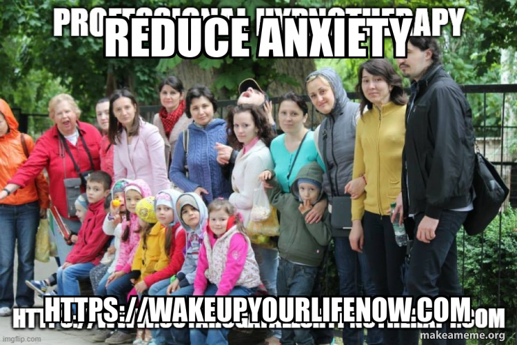 Reduce Anxiety https://wakeupyourlifenow.com Meme Generator