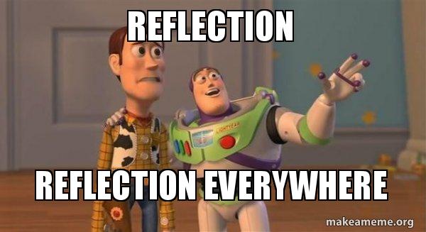 Reflection Reflection Everywhere - Buzz and Woody (Toy Story) Meme Meme ...