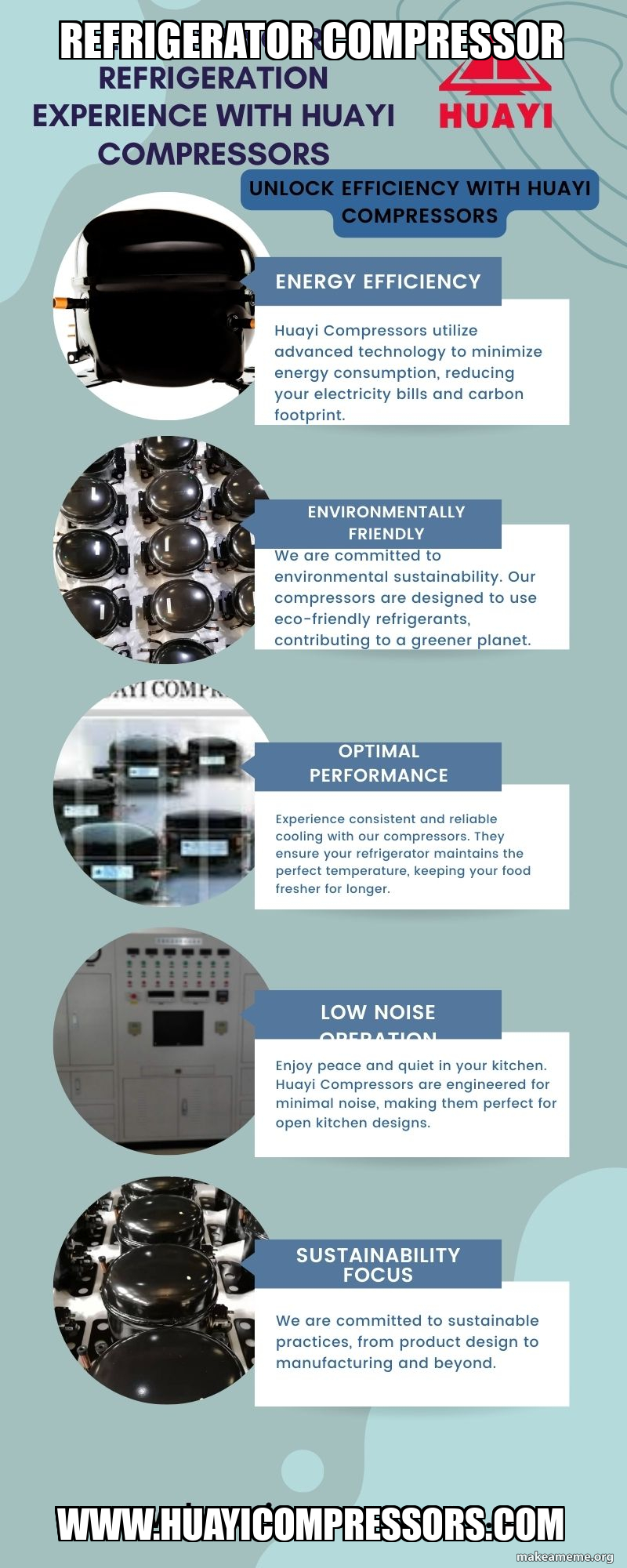 refrigerator compressor www.huayicompressors.com Meme Generator