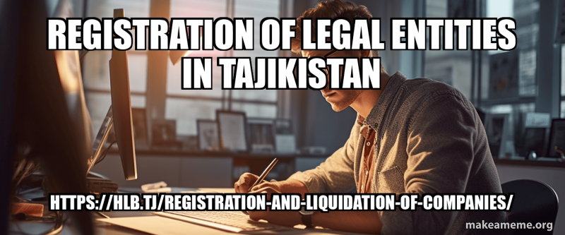 Registration of legal entities in Tajikistan HTTPS://HLB.TJ ...