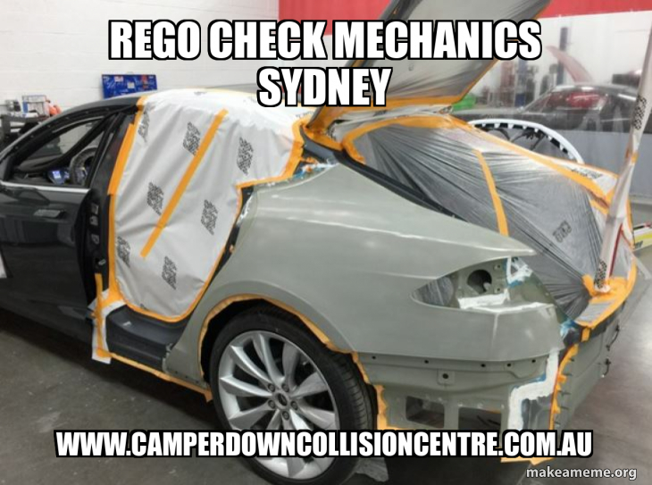 REGO CHECK MECHANICS SYDNEY WWW.CAMPERDOWNCOLLISIONCENTRE.COM.AU - REGO ...