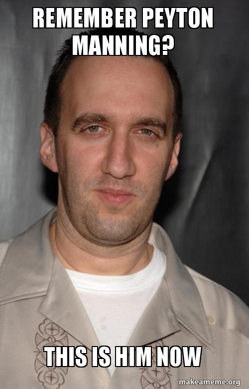 Peyton Manning Spongebob Memes