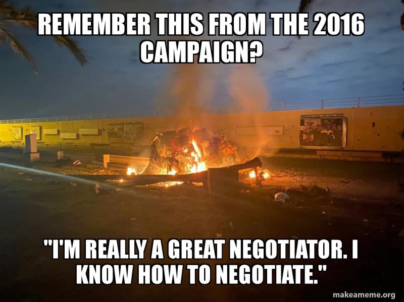 Remember this from the 2016 campaign? "I'm really a great negotiator. I ...