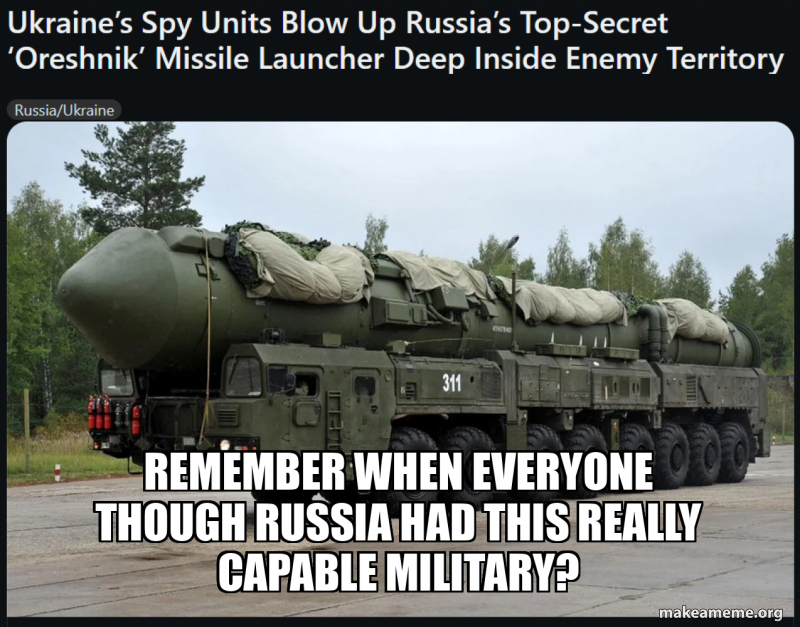 Remember when everyone though Russia had this really capable military ...