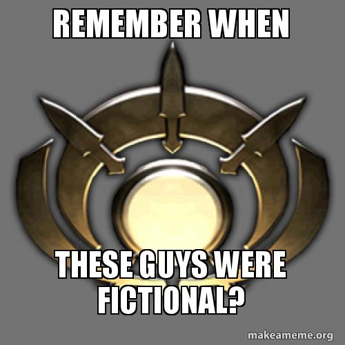 Remember when These guys were fictional? Meme Generator