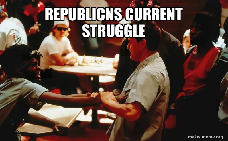 REPUBLICns CURRENT STRUGGLE Meme Generator