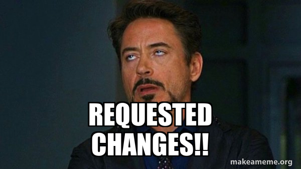 Requested changes!! - Tony Stark Eye Roll Meme Generator