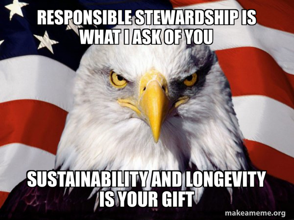 RESPONSIBLE STEWARDSHIP IS WHAT I ASK OF YOU SUSTAINABILITY AND ...