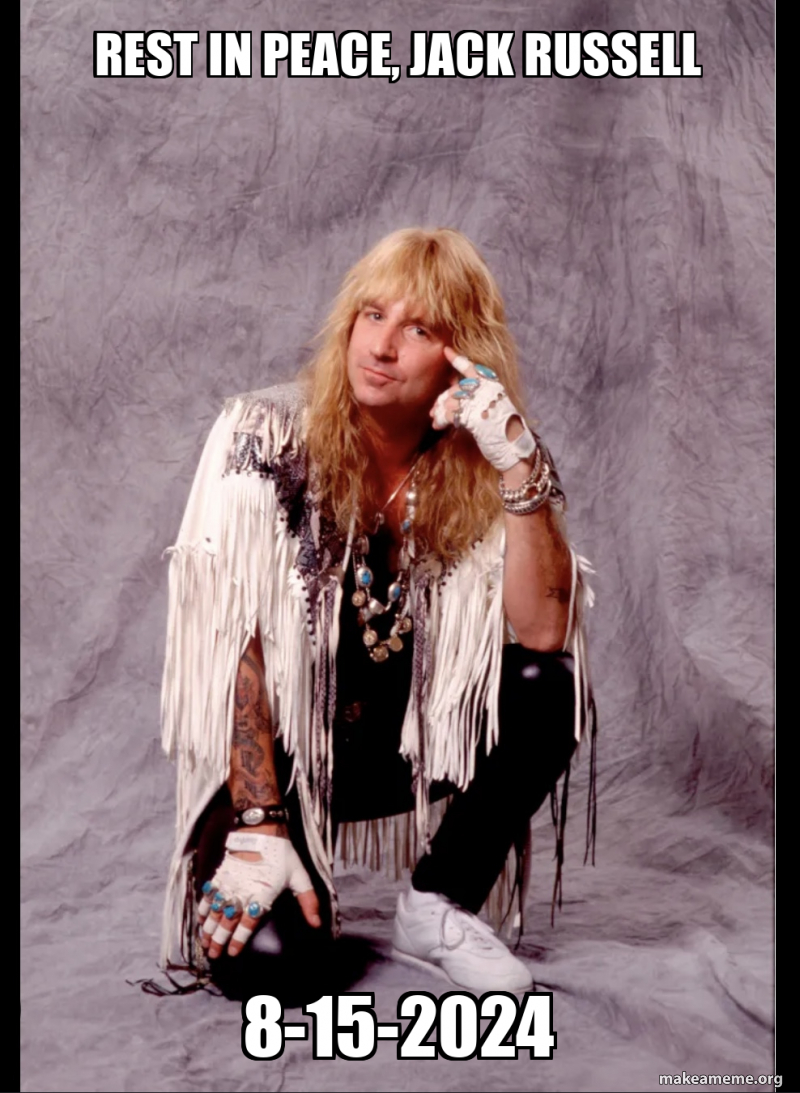 Rest in peace, Jack Russell 8-15-2024 - Jack Russell dies Meme Generator