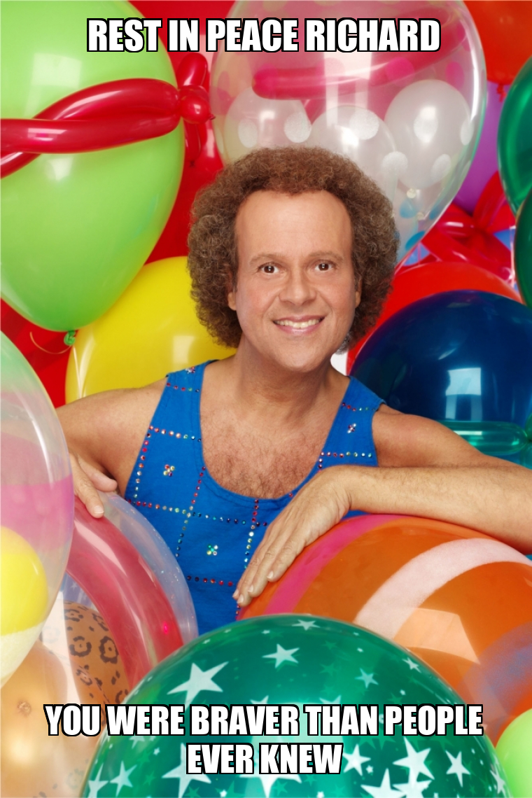 Rest in Peace Richard You were Braver THan people EVER knEw - Richard ...