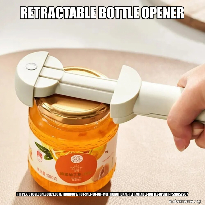 Retractable bottle opener https://dooglobalgoods.com/products/Hot-Sale ...